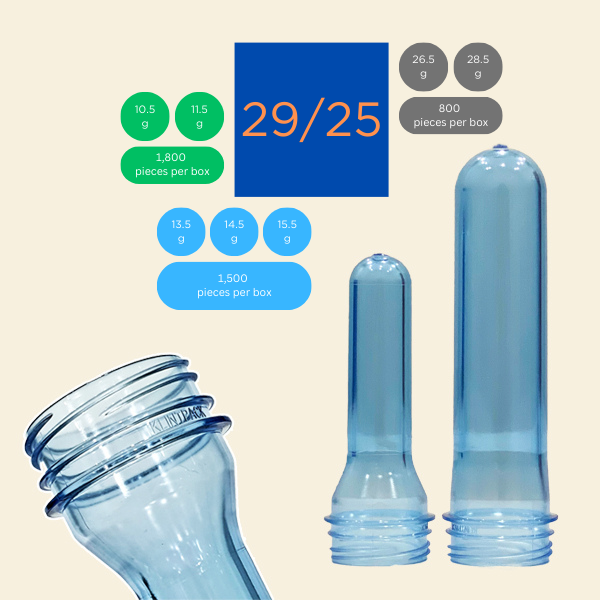 PREFORM 29-25 - บริษัท คลินท์แพค จำกัด ก่อตั้งขึ้นเมื่อปี พ.ศ. 2540 เป็นผู้ผลิตขวดน้ำดื่ม , หลอด ...